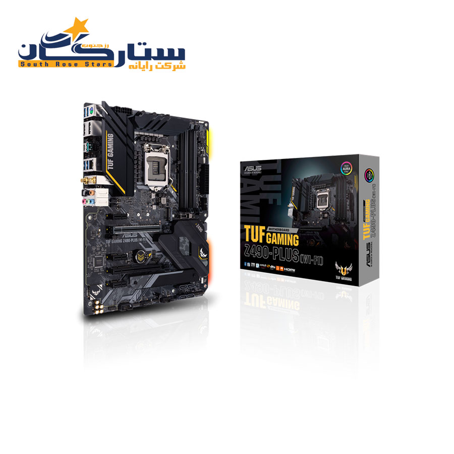 مادربرد ایسوس مدل ASUS TUF GAMING Z490-PLUS WIFI